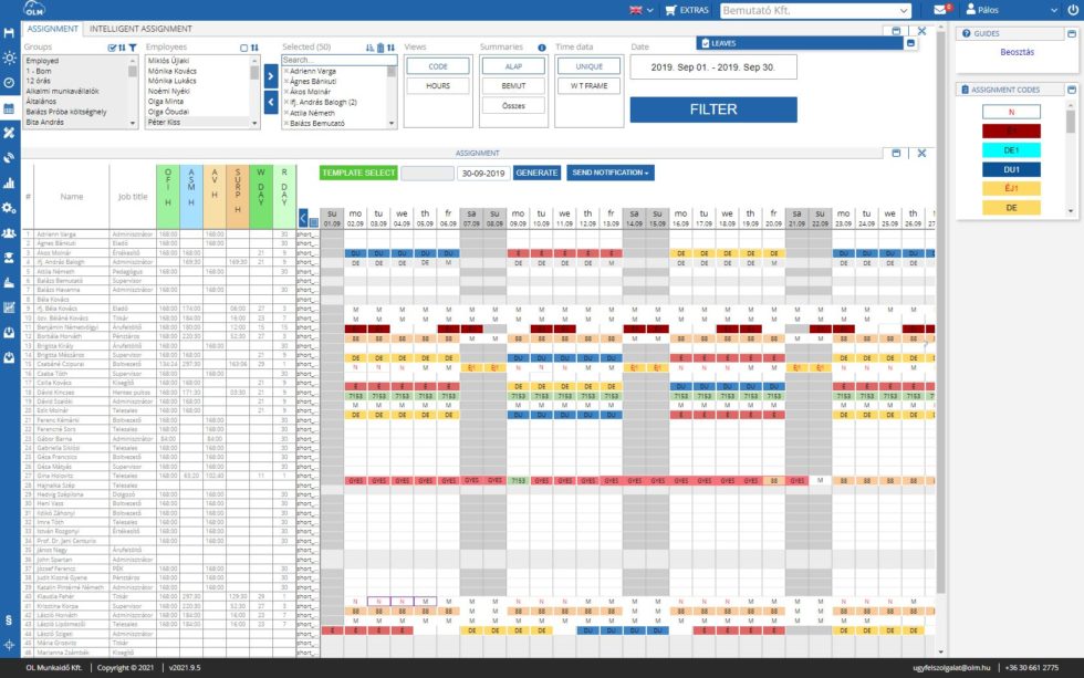 SCHEDULE MODULE - Online Digital Tool System